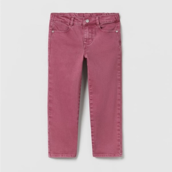 Zara | Bottoms | Zara Kids Straight Fit Coloured Twill Trousers 2y3y | Poshmark